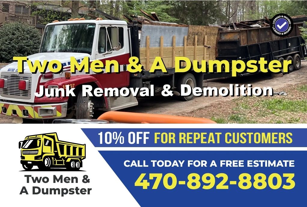2 Men and Dumpster