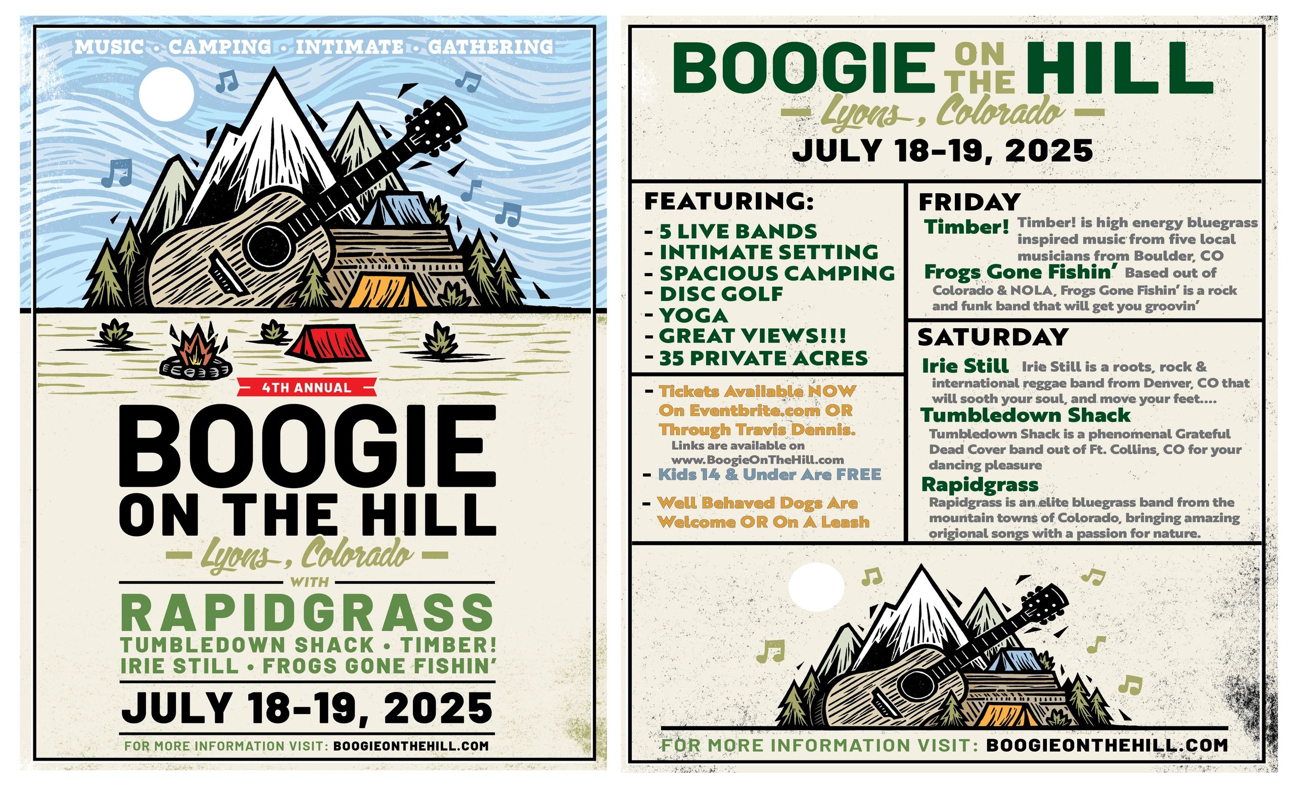 Tent Pad Information