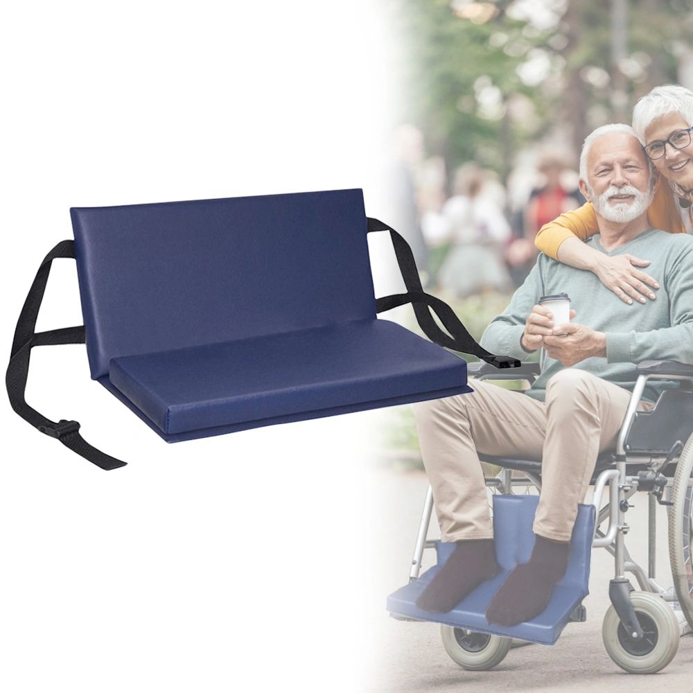 Wheelchair Leg Foot Rest Extender Elevating Pad for Elderly Disabled ...
