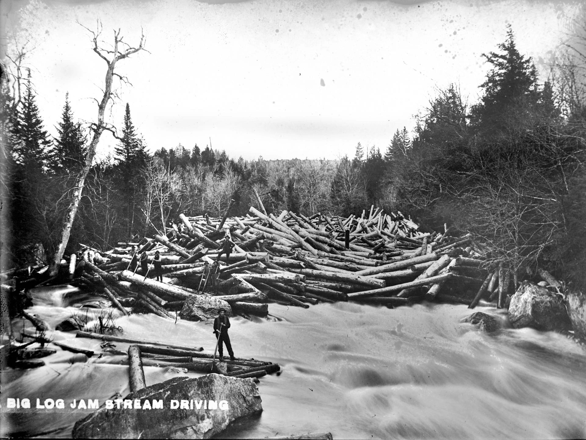 Dynamite, Danger, and Log Driving on the Restigouche