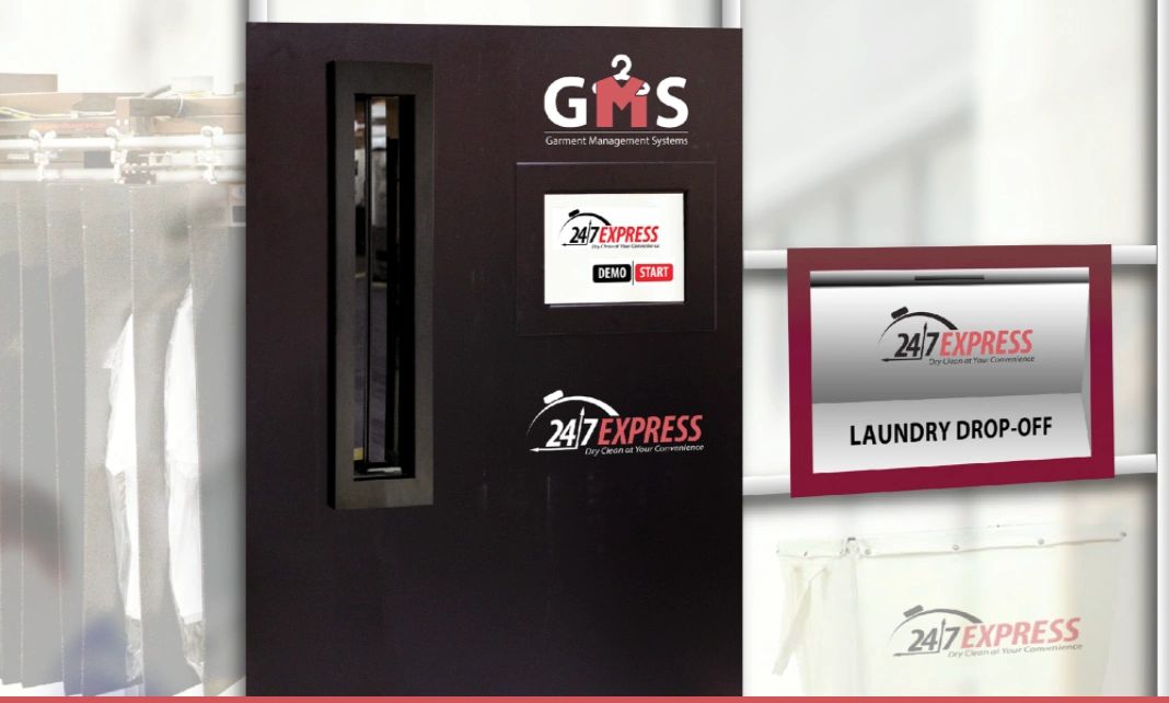 24 7 Dry Cleaning Kiosk
