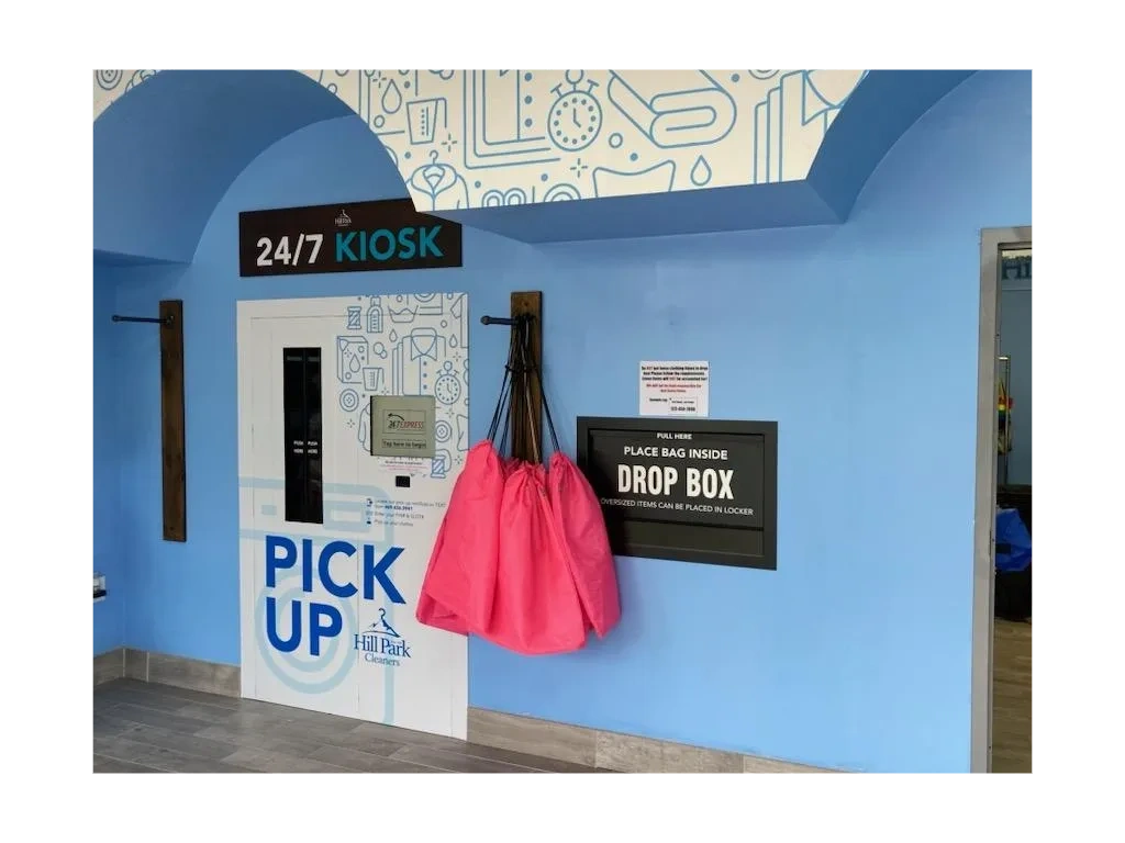 24 7 Dry Cleaning Kiosk