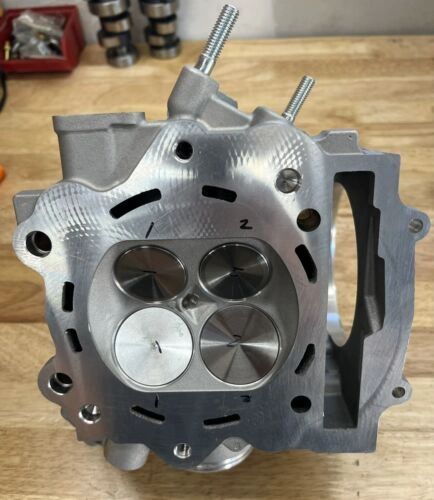Raptor 700 Ported Racing Head with +2 Valves New OEM Head No Core 2015+