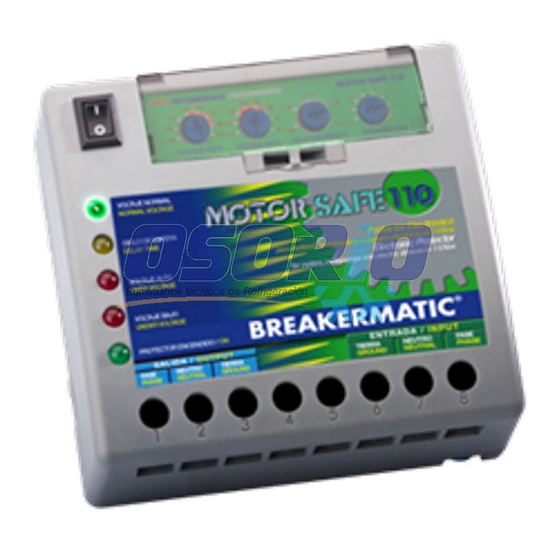 PROTECTOR MOTORSAFE 110V. 30A