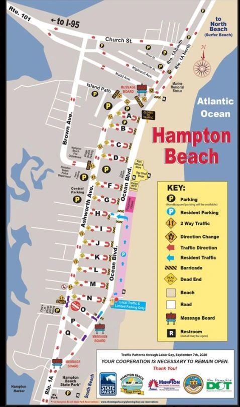 Hampton Beach Opens up for summer rentals.