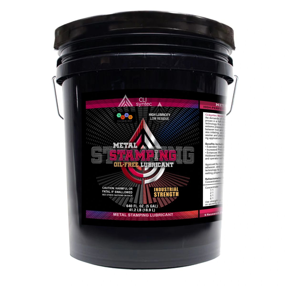 Advanced Metal Stamping (Oil-Free) Lubricant - 5 gallon