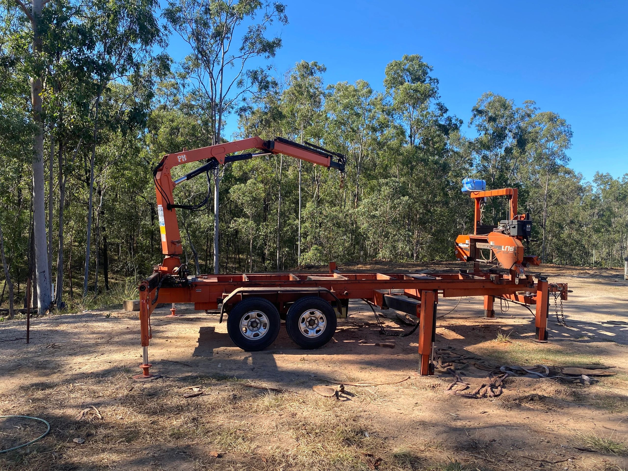 Mobile Sawmill - Evolve Woodworks