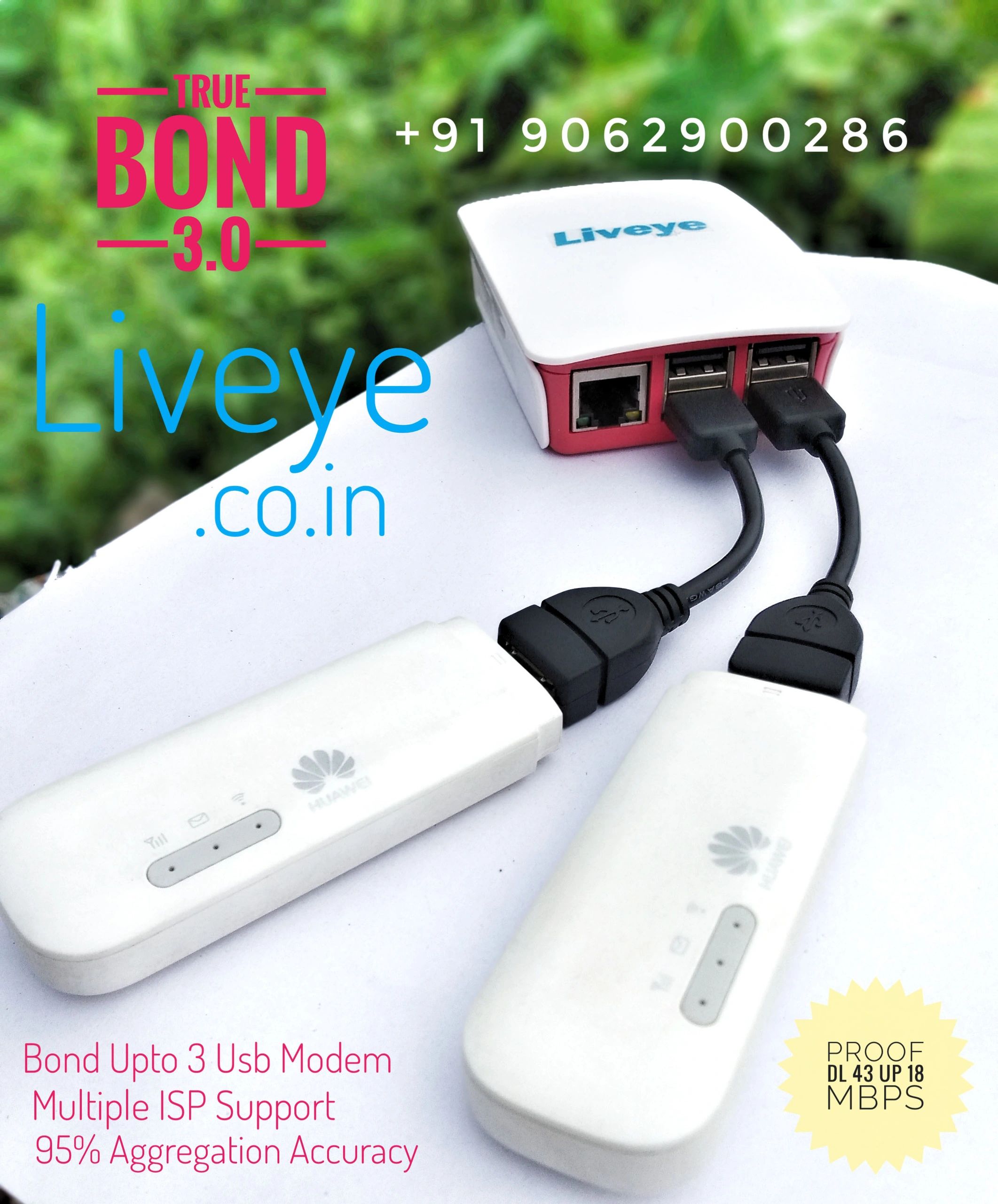 Broadband Bonding Device : Broadband Bonding Service – AJRUZ
