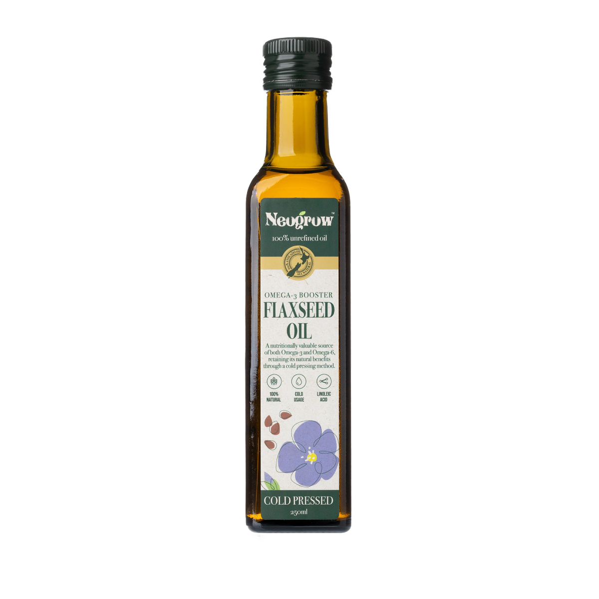 Cold Pressed Flaxseed Oil