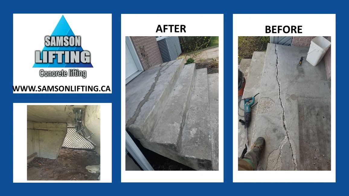 Samson lifting - Slab Jacking, Concrete Lifting