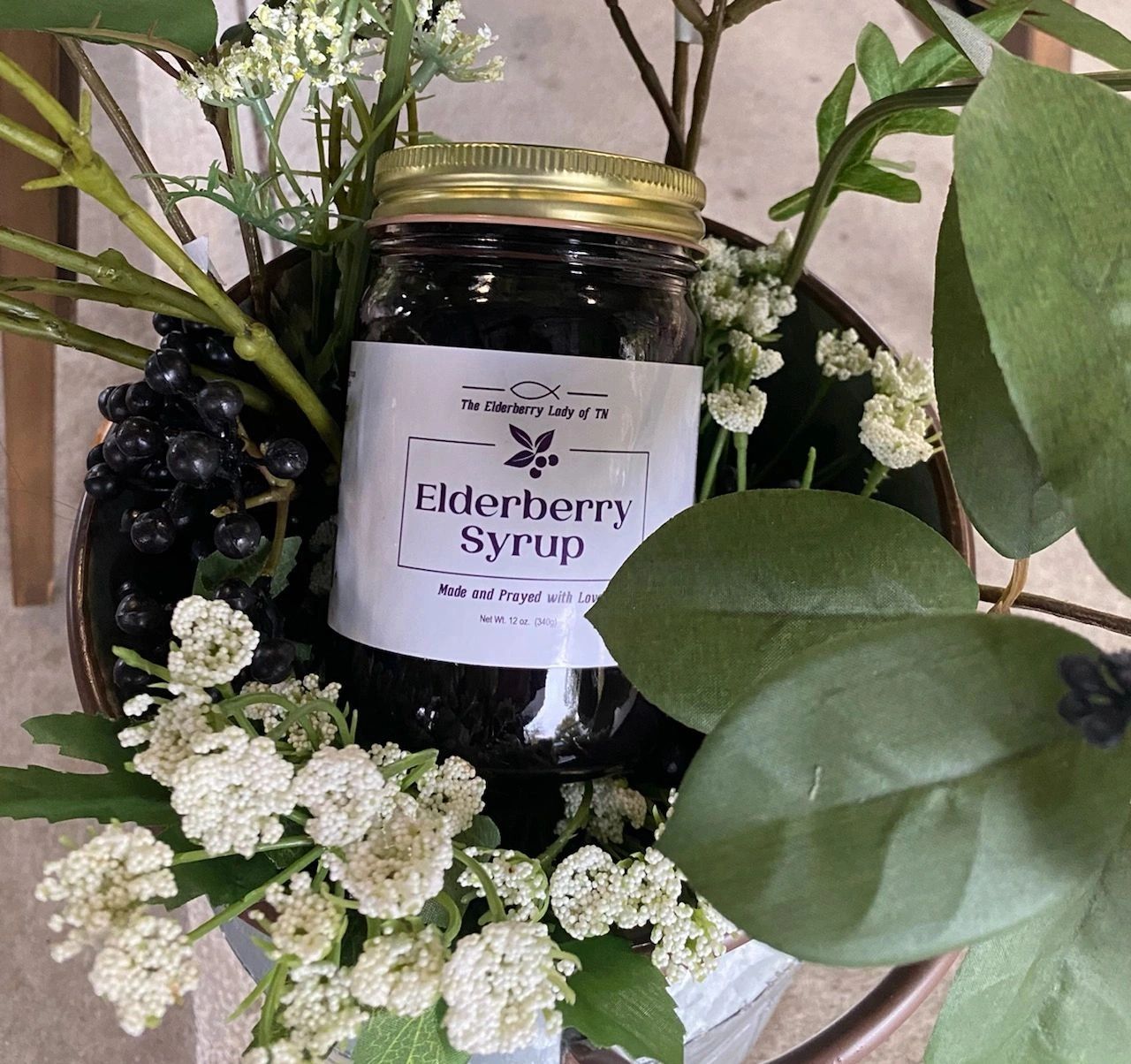 Elderberry Syrup - The Elderberry Lady OF TN