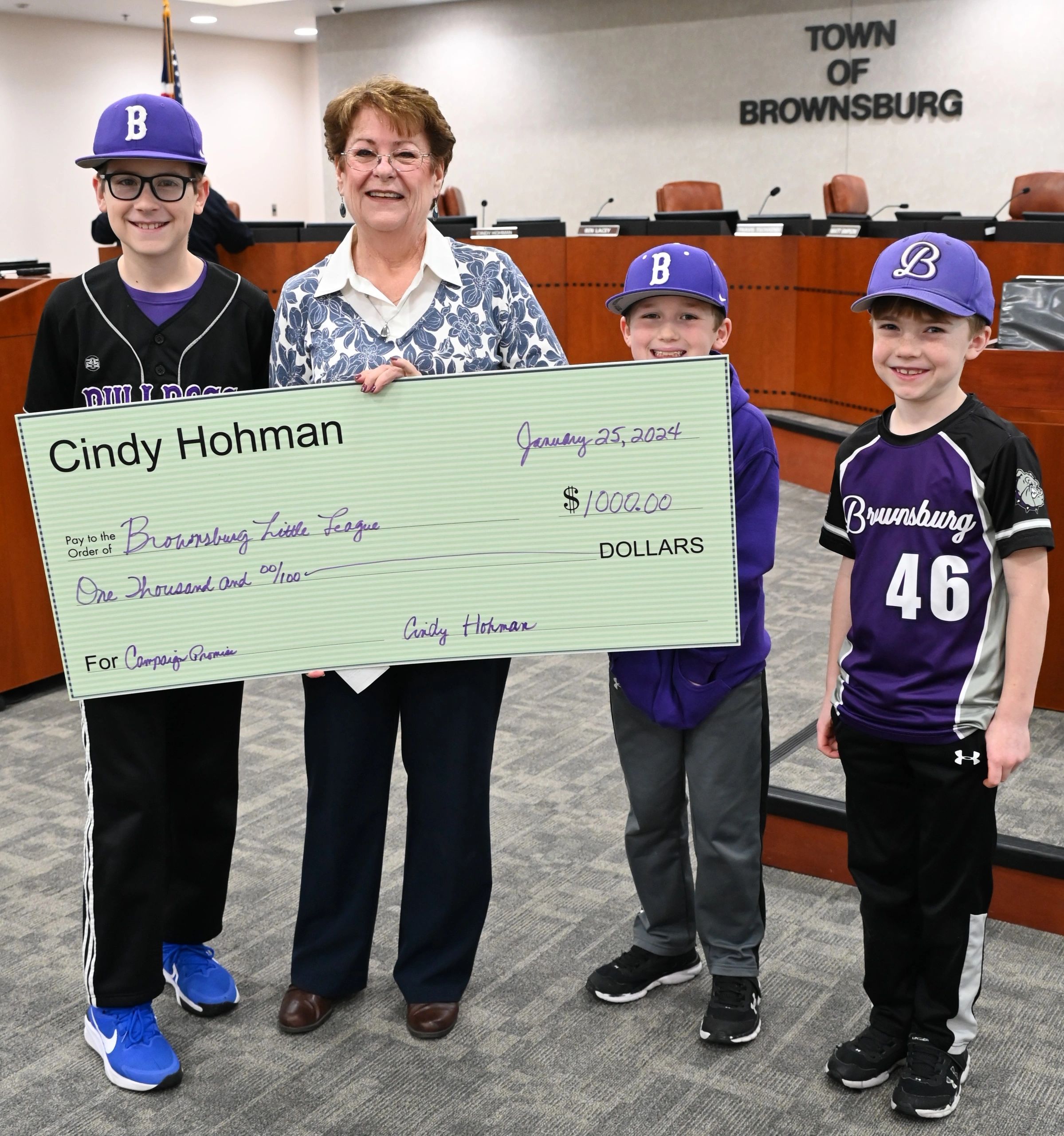 Campaign Promise Fulfilled Step 1