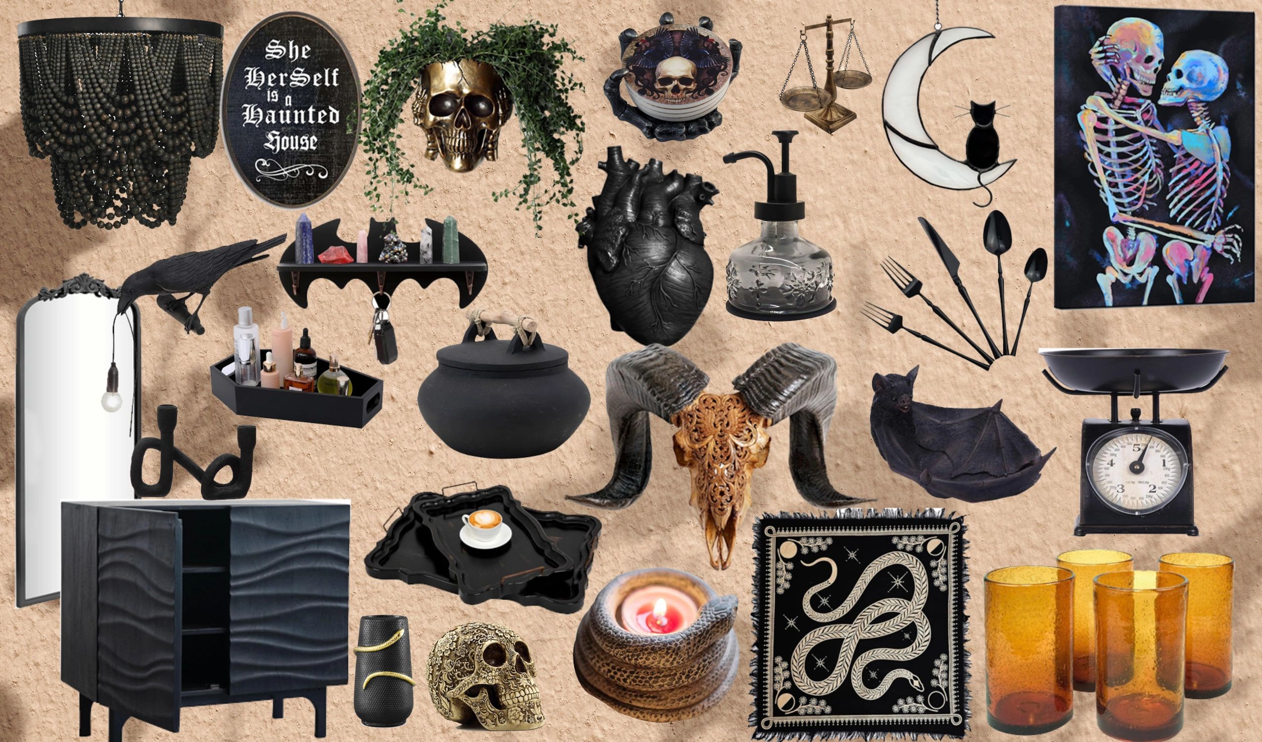Whimsigoth Is the Moody Style Your Home Needs this Halloween