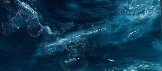 green island coastal painting