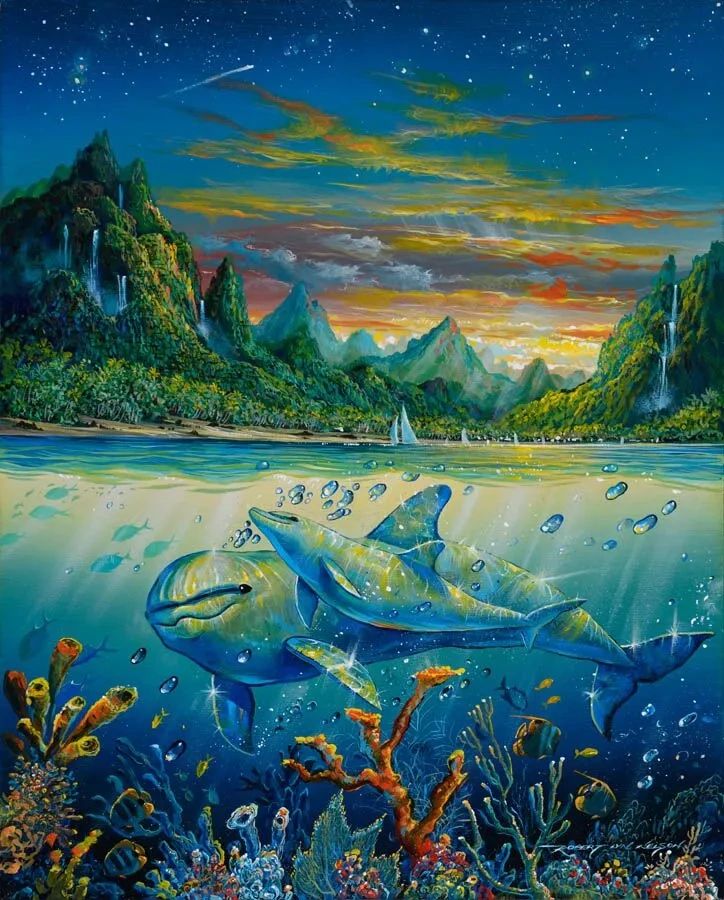 Emerald Green Dawn