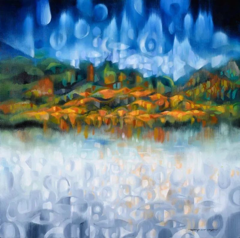 Steamy Vision Landscape