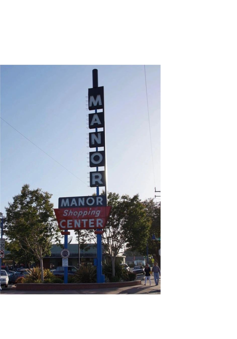 Rebuild the Manor Sign
