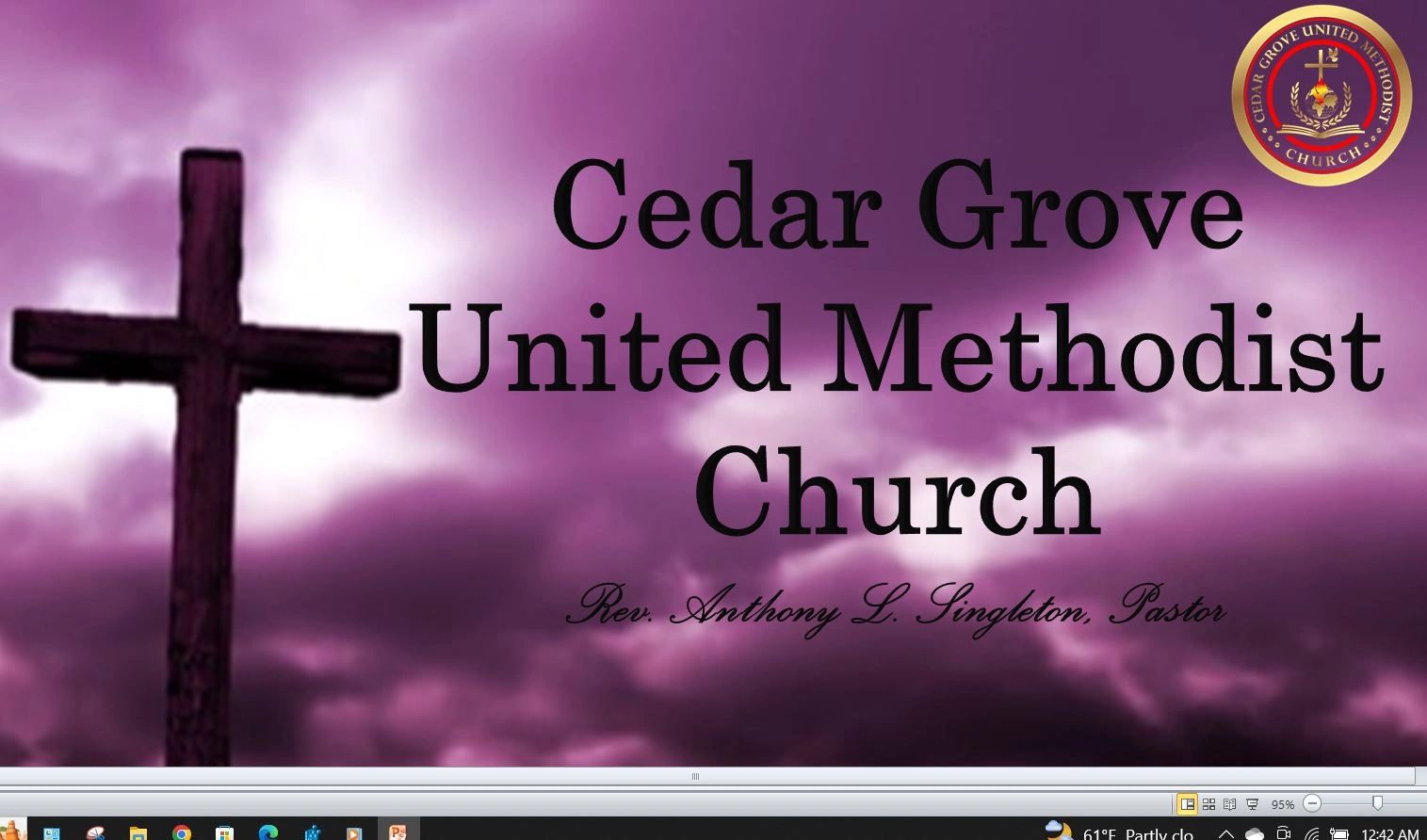 Cedar Grove United Methodist Church in Conley, Georgia