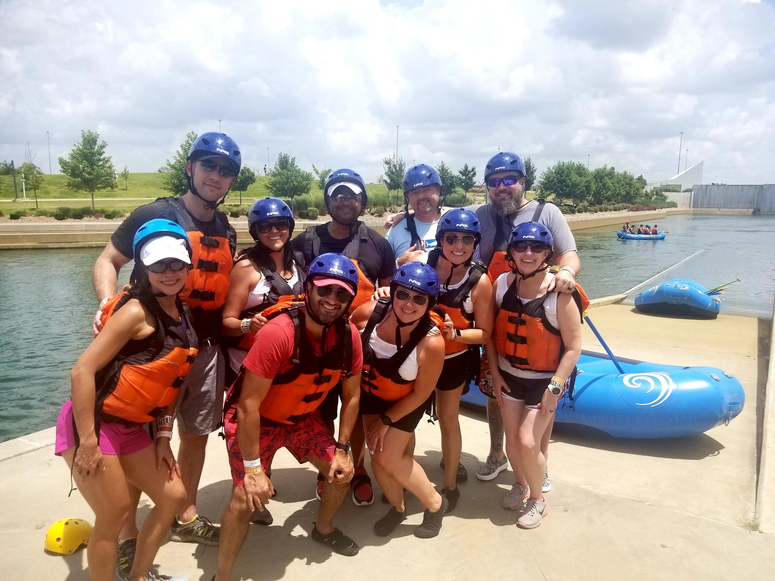 Riding the Rapids in Bricktown