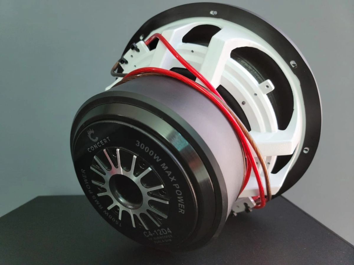 SUBWOOFER CONCERT C4 124D/122D 12" 1500rms