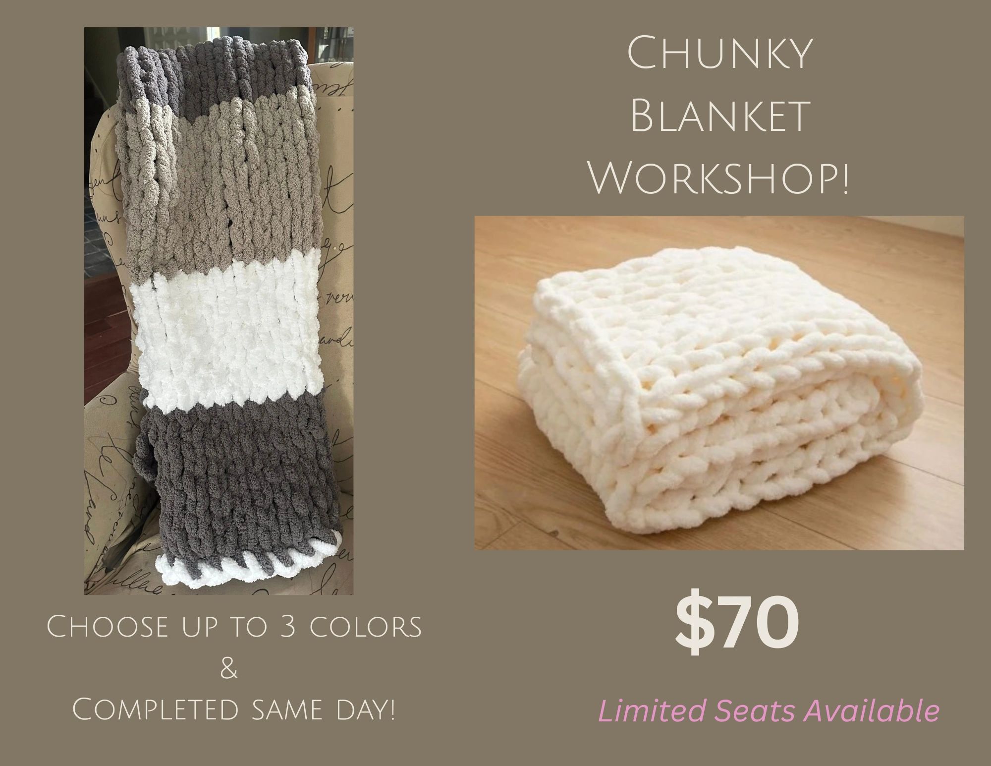 Chunky Blanket Class 1/25/2026