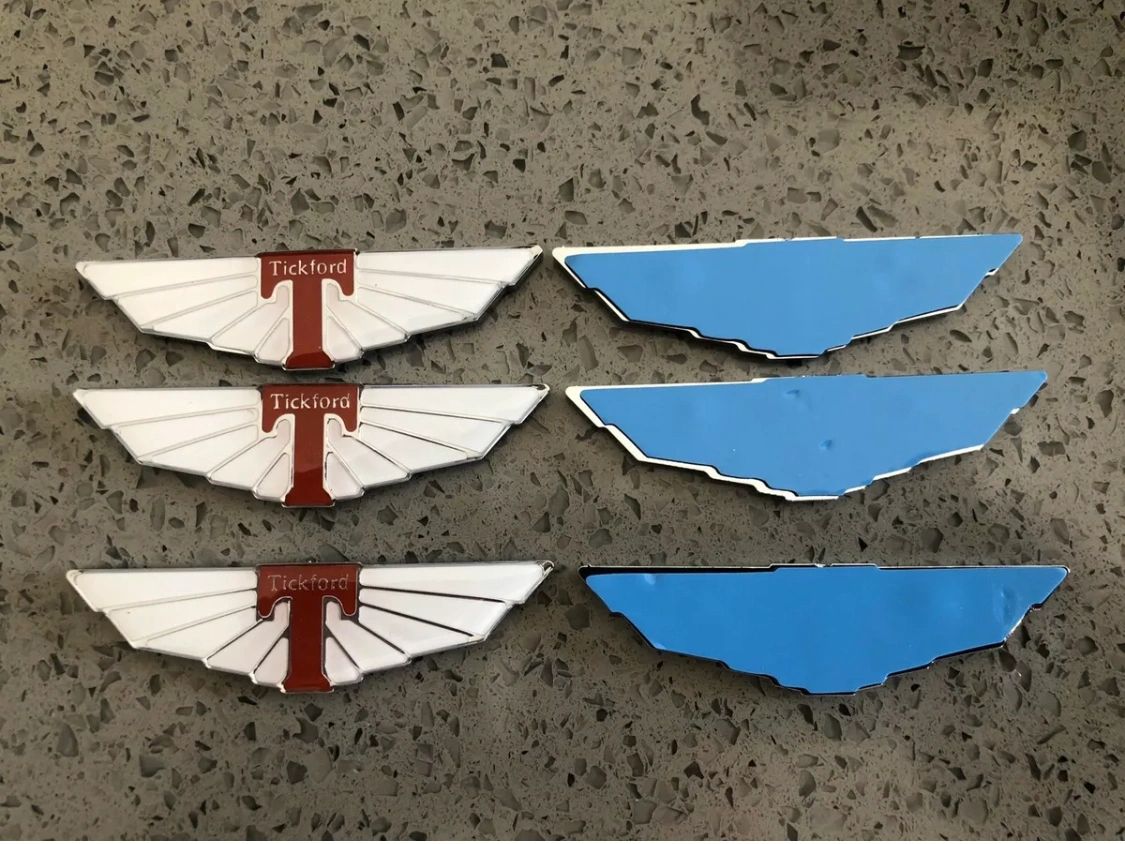 Ford EF EL AU Falcon Fairlane XR6 XR8 Tickford Wings Badge x 3