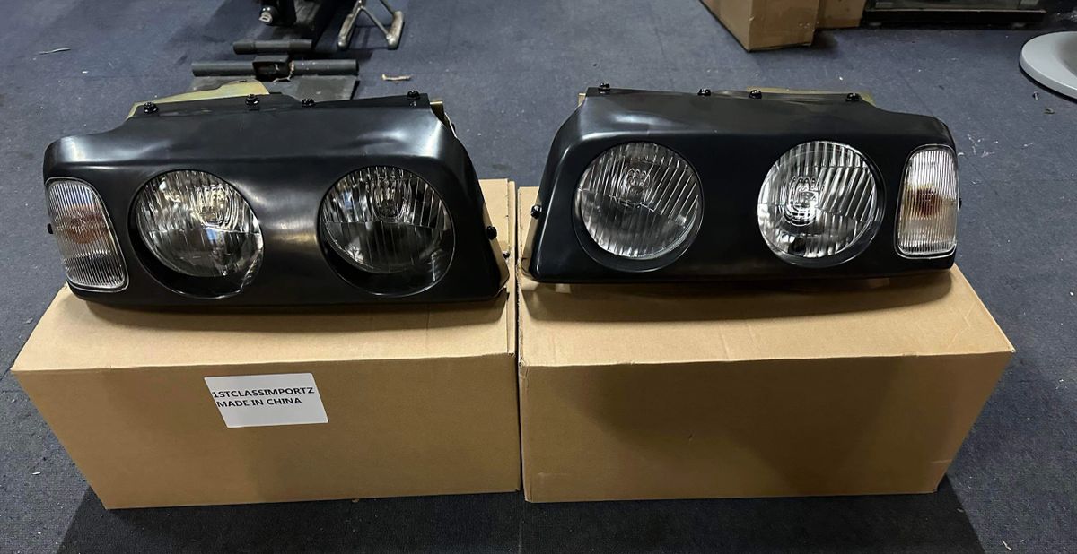 Ford XG XF Xr6 Ute Sedan Wagon Panel Van Headlight Complete Pair!