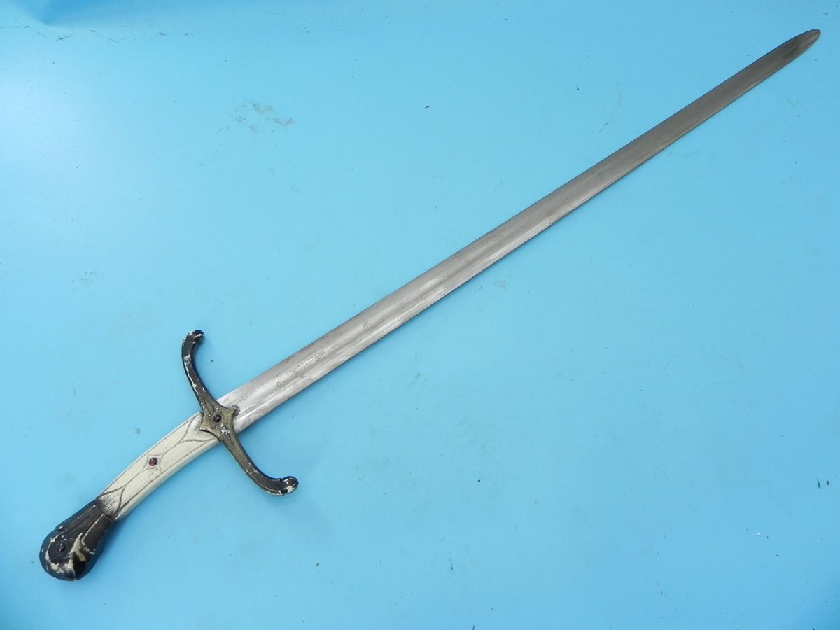 Albion Custom Sword Screen Used Arn Movie Prop with Scabbard