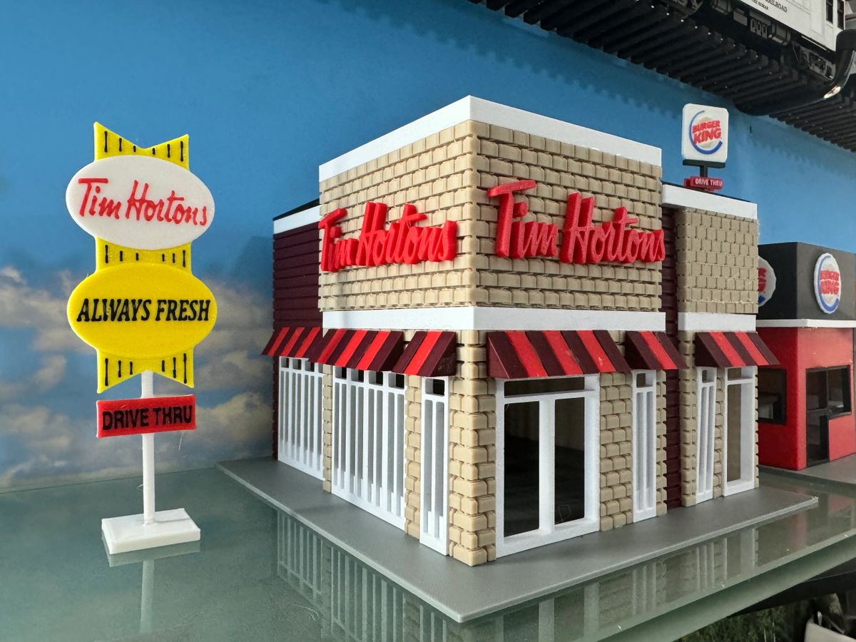 O Scale Tim Hortons