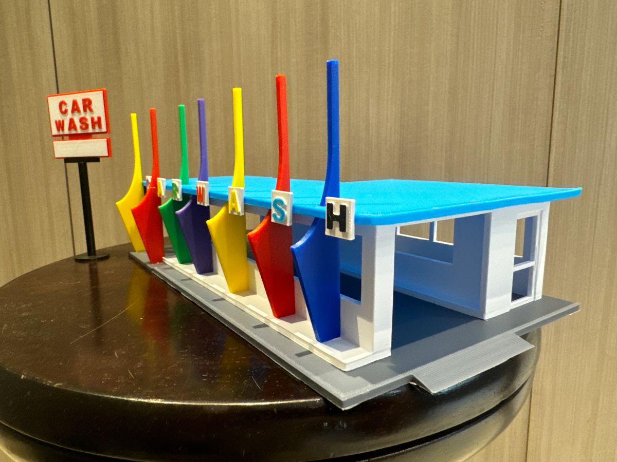 O Scale "Googie Style" Car Was