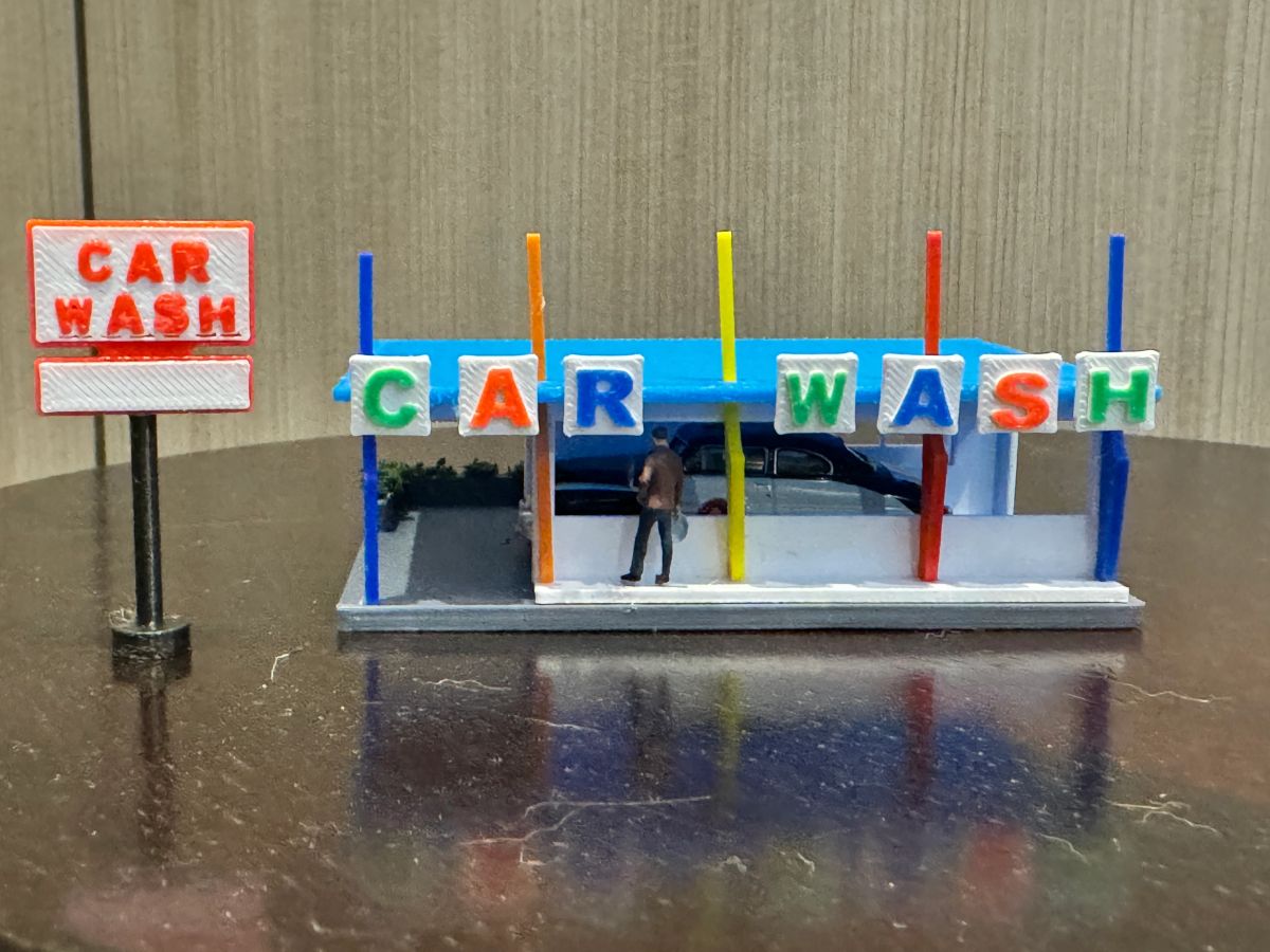 HO Google Style Car Wash