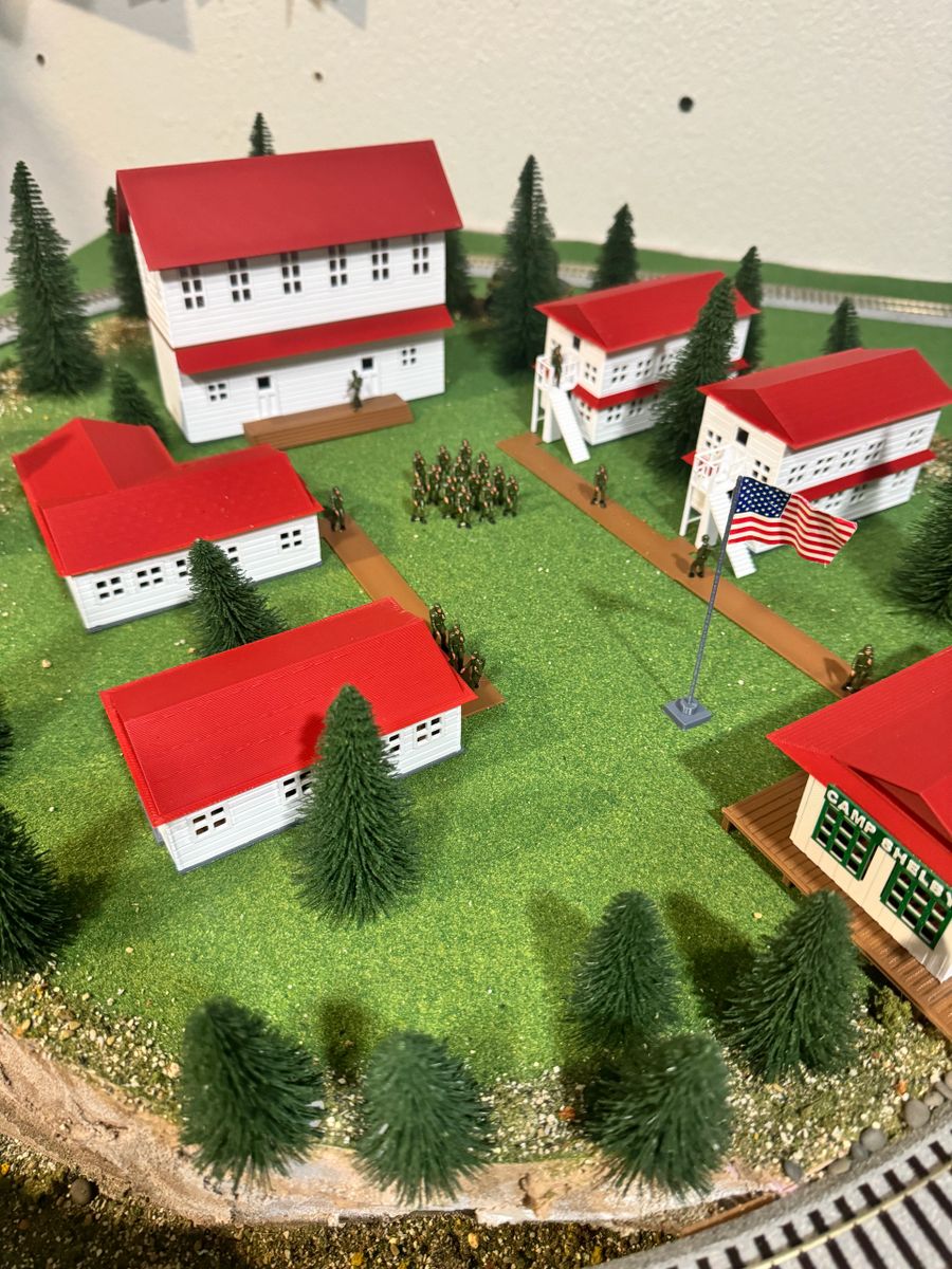 HO Scale Military Base