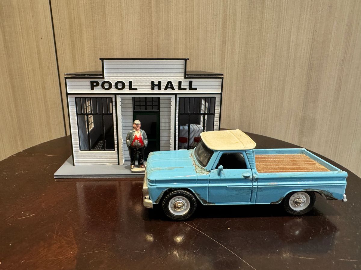 O Scale "Pool Hall"