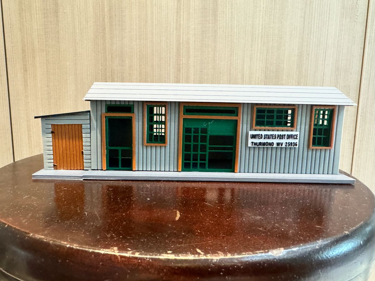 O Scale Thurmond WV Post Office (New & Improved)