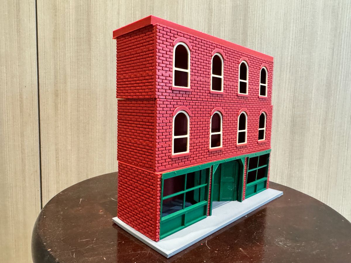 O Scale Thurmond WV Mankin Drug Co. (New & Improved)