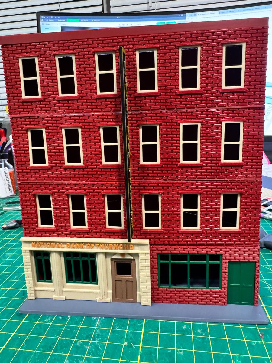 O Scale Thurmond WV National Bank (New & Improved)