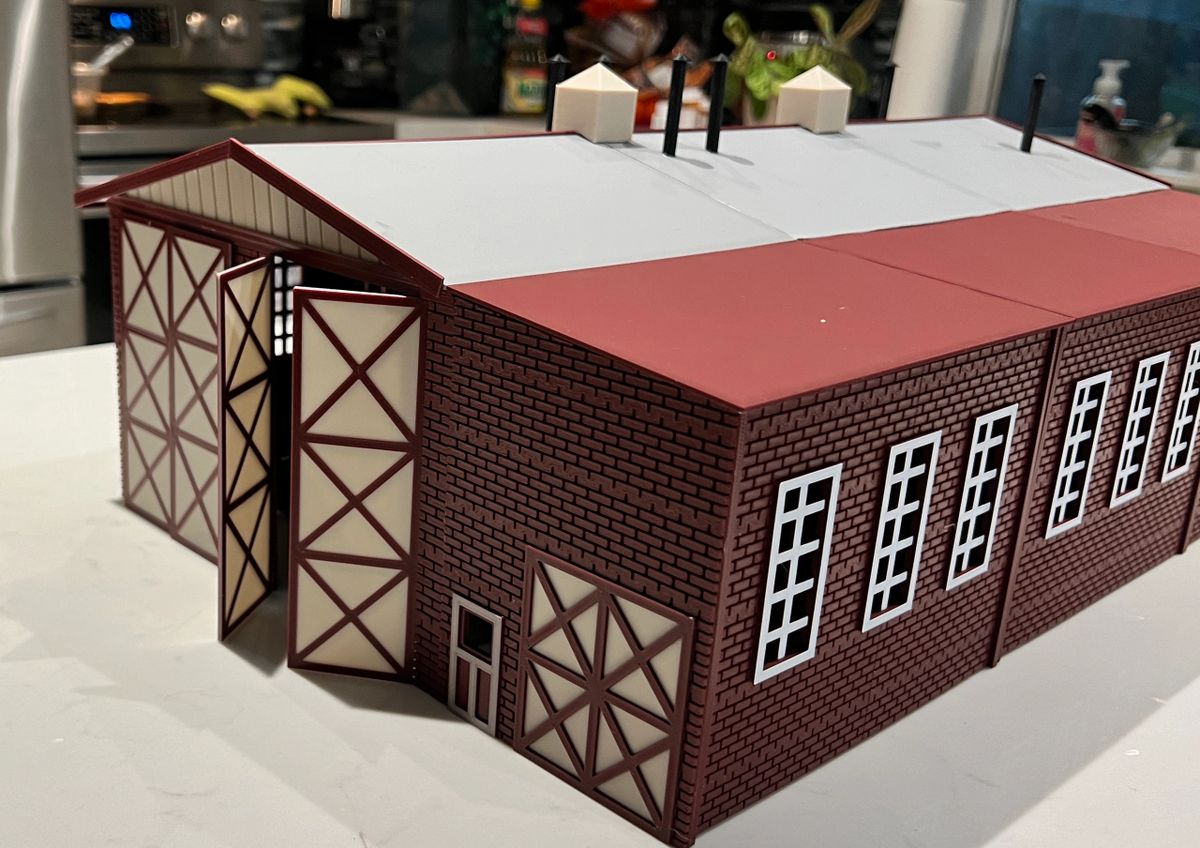 O Scale Strasburg Engine Shed Extensions