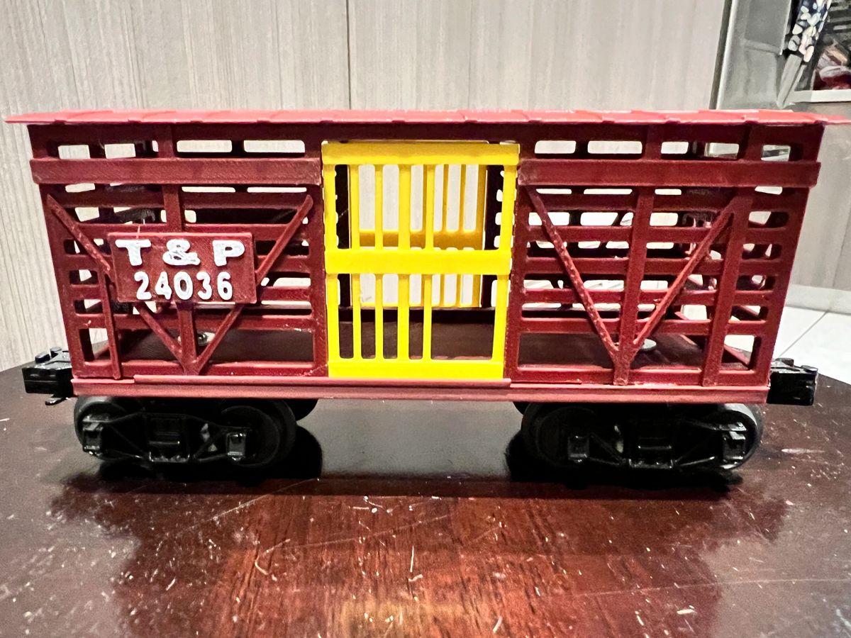 O Scale 36' Cattle Car