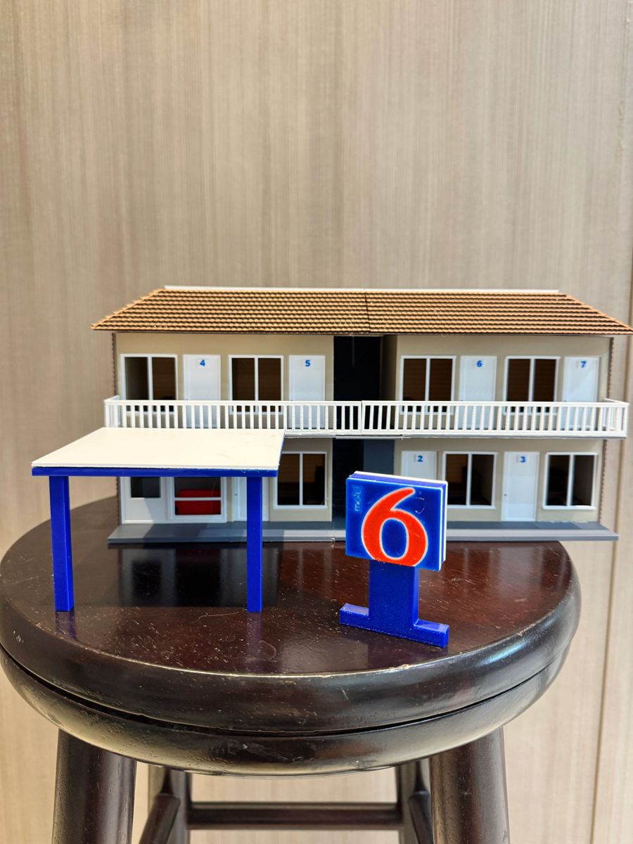 O Scale Motel 6