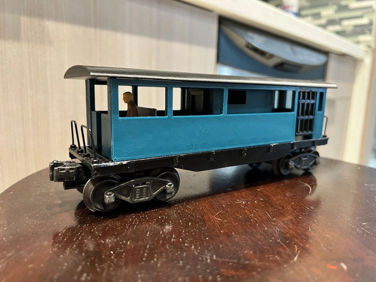 O Scale Cass Handicap Excursion Coach 3D Printed Kit
