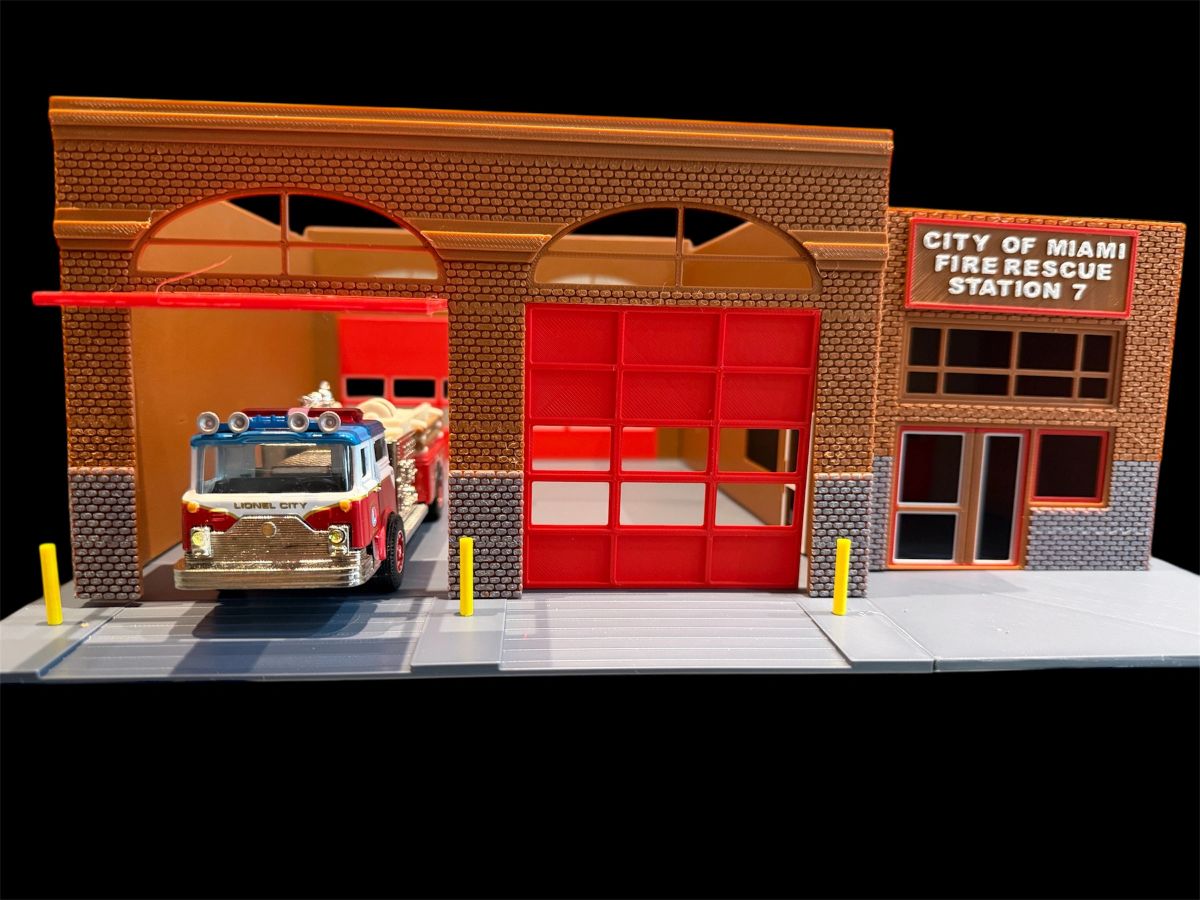 O Scale "Fire Station"