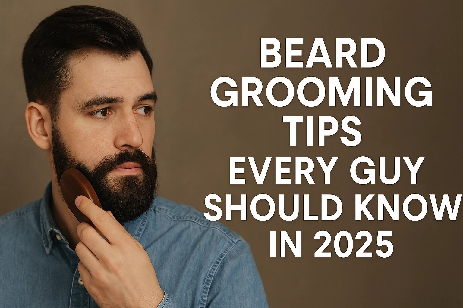 Beard Grooming Tips Every Guy Should Know in 2025