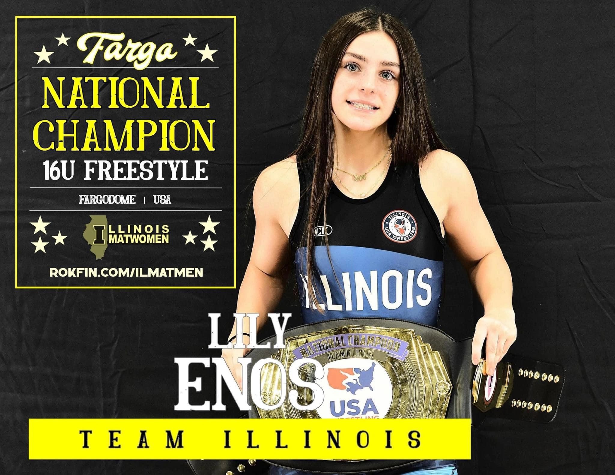 Enos Crowned National Champion
