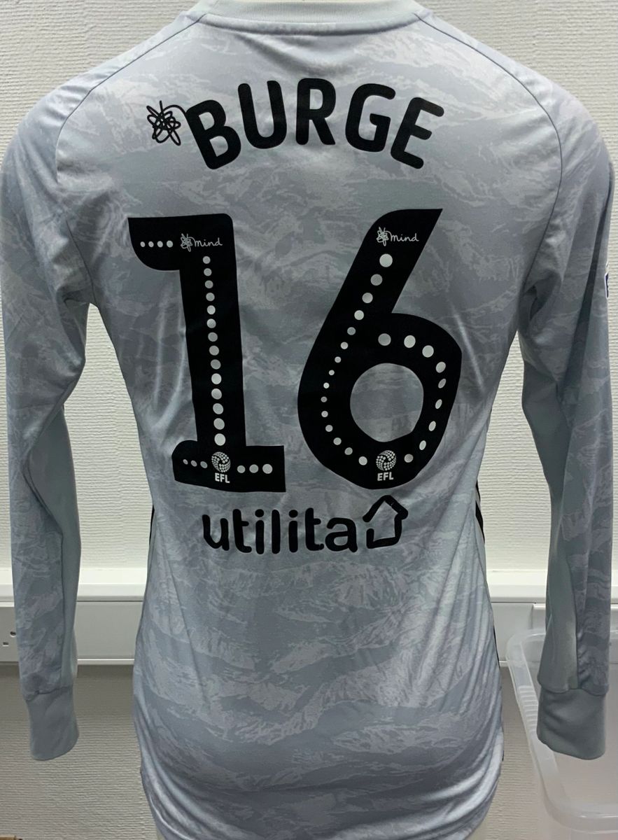 Sunderland 2019 - 2020 Match Worn Goalkeeper Burge Medium
