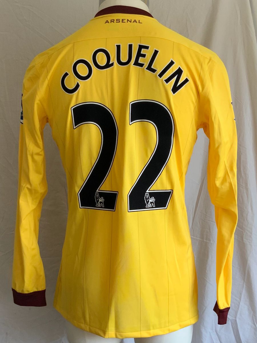 Arsenal 2010 - 2011 Away Match Issued Coquelin Large