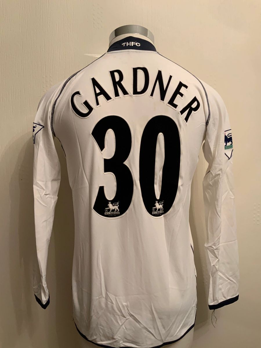 Tottenham Match Worn 2002/2003 Home Gardner #30