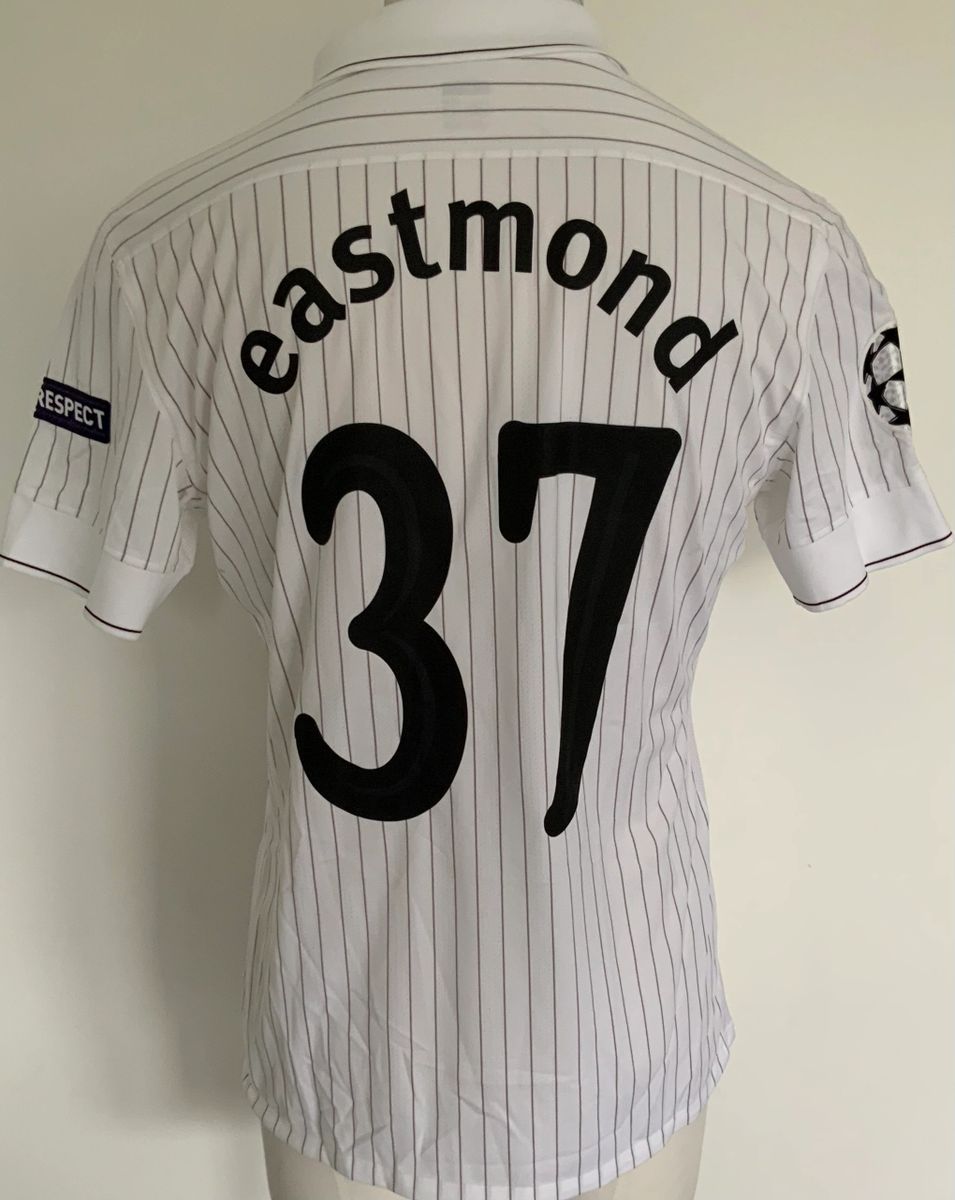 Arsenal 2009 - 2010 White 3rd Kit Match Issued Eastmond Large