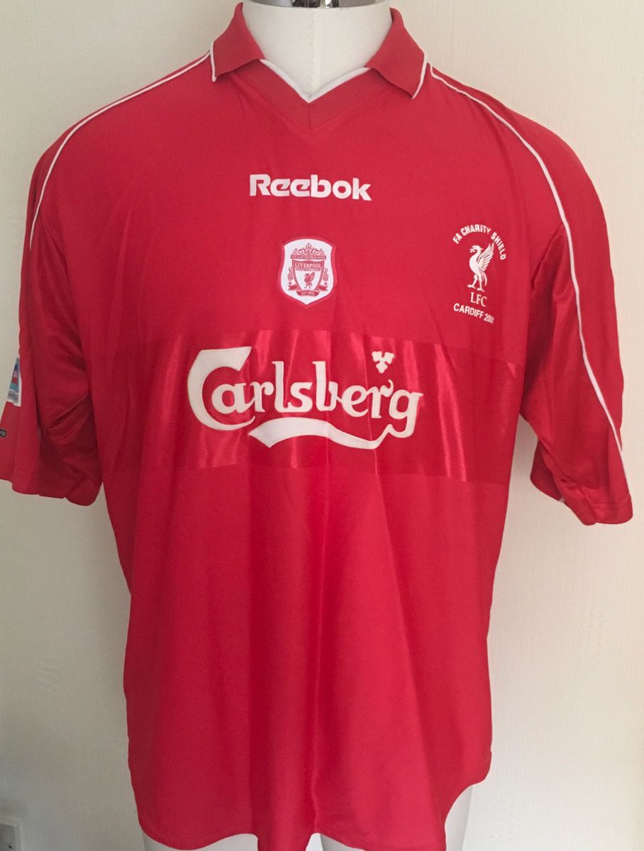 Liverpool 2001 Charity Shield Biscan XL