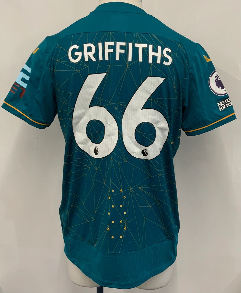 Wolves 2022 - 2023 Match Issued Away Griffiths Large