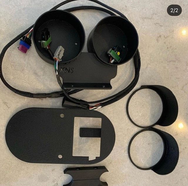 2018 - 2021 Lowrider Gauge Relocation with Powervison Dash